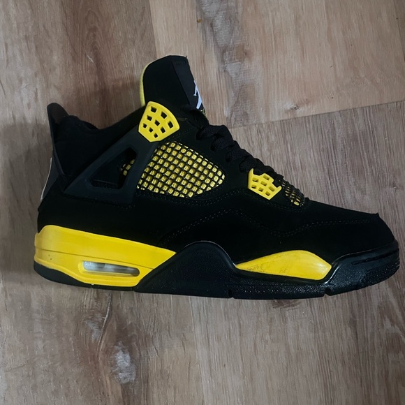 Jordan | Shoes | Air Jordan Retro Yellow Thunders 4s | Poshmark